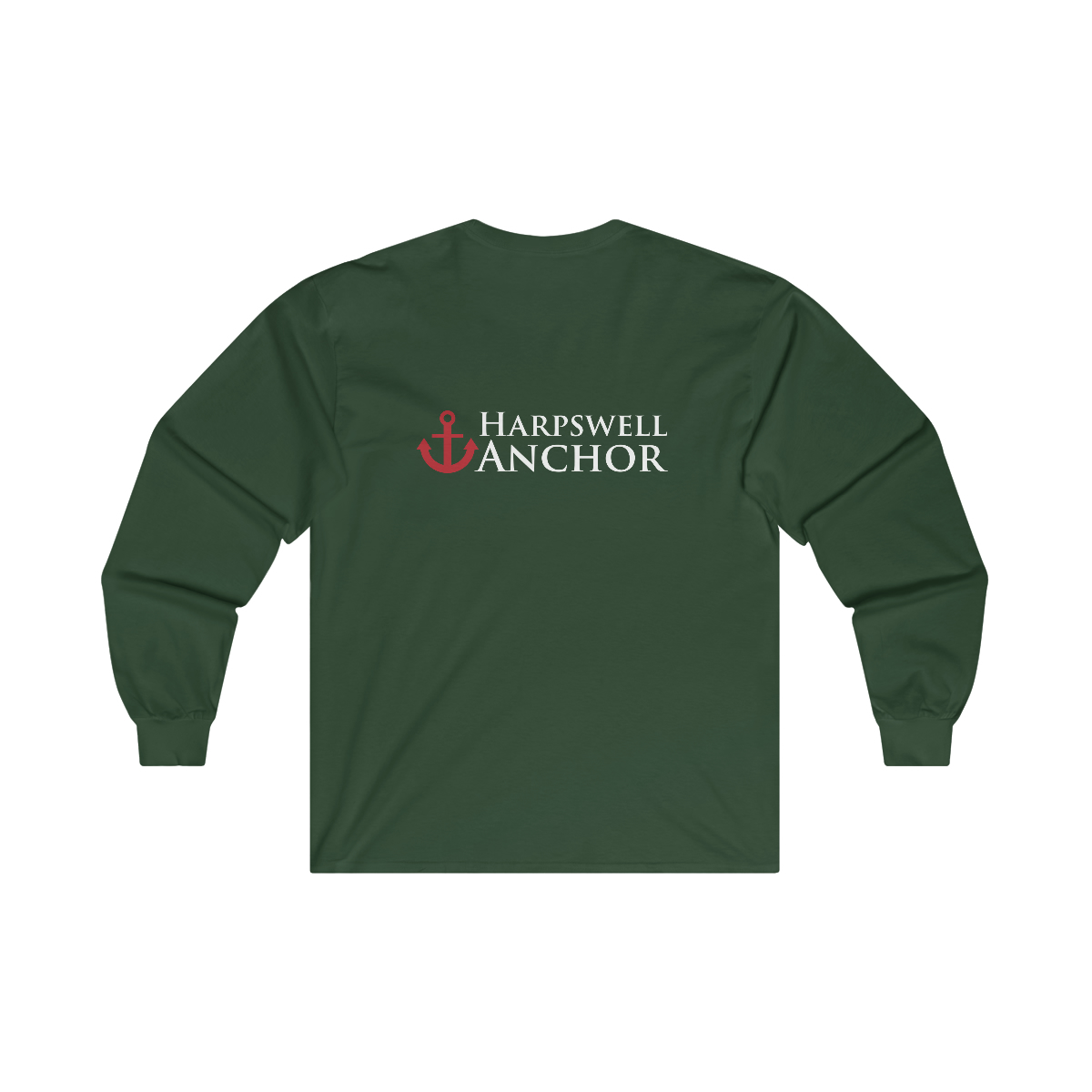 "Types of Anchors" Cotton Long Sleeve Tee - The Harpswell Anchor