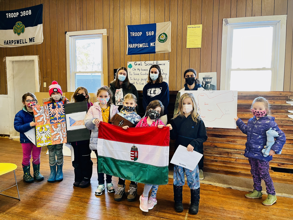 Girl Scouts learn about countries and cultures - The Harpswell Anchor