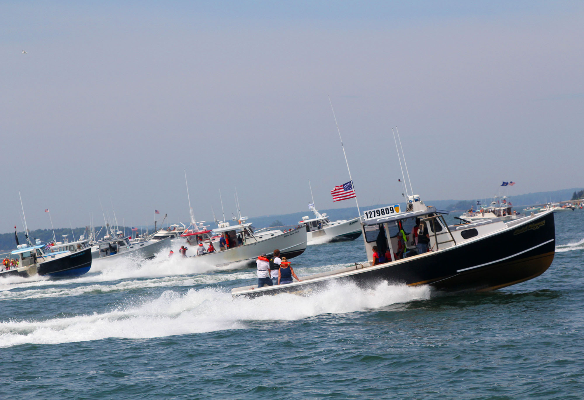 Harpswell Lobster Boat Races draw a crowd at new location - The ...