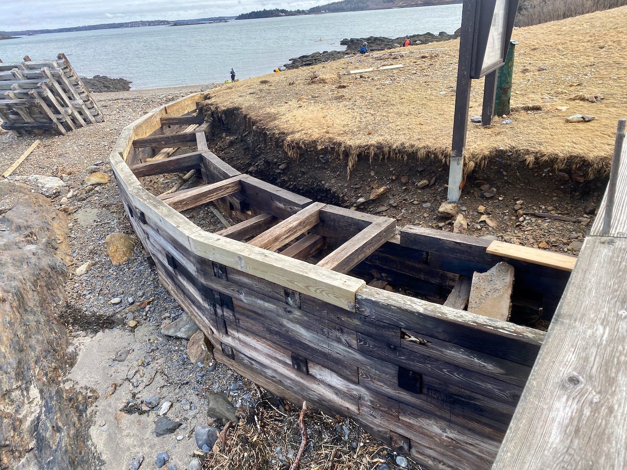 Local sea kayakers document storm damage to islands in Casco Bay - The ...