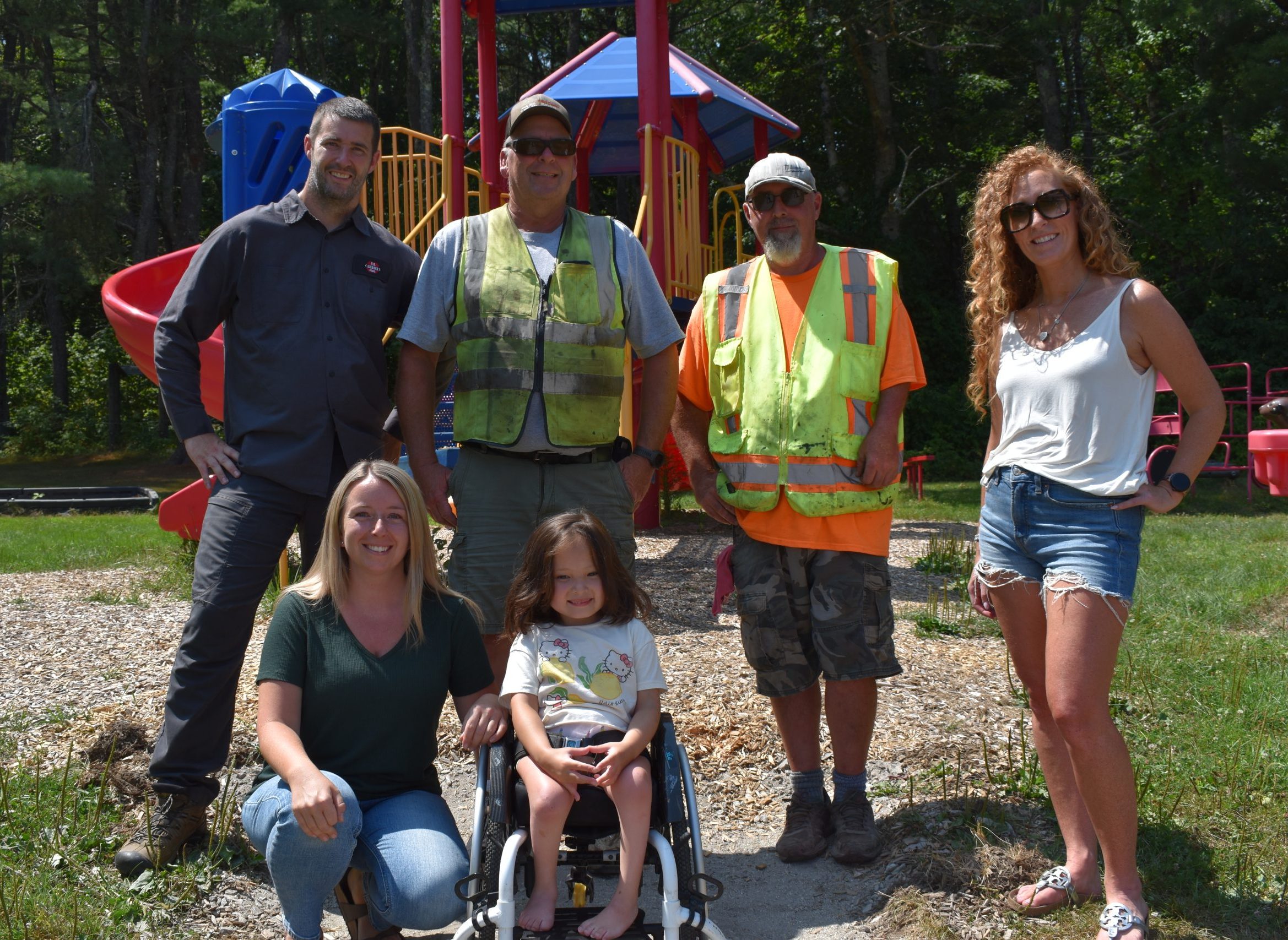 For Aggie and Go-Go: Volunteers build walkways at HCS - The Harpswell ...
